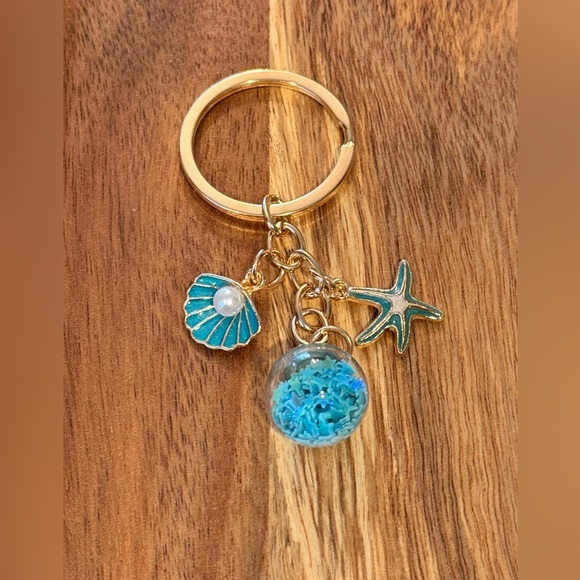 Boutique | Other | New Beach Ocean Theme Keychain | Poshmark
